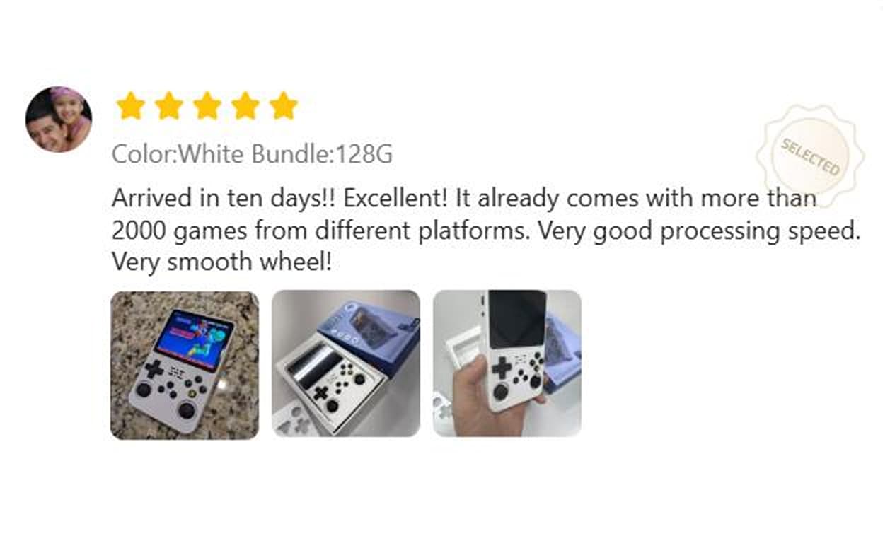 R36S Handheld Game Console 🎮️ Retro Gaming